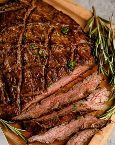2024 06 – Balsamic Flank Steak – The Olive Mill Stores